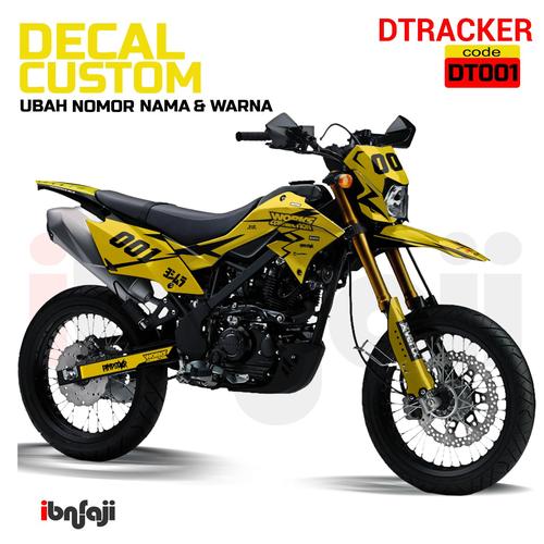 Jual Stiker Decal Dtracker full body desain custom nama nomor warna ...