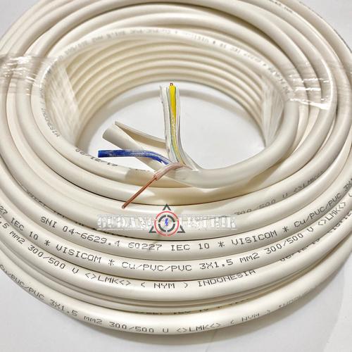 Jual Kabel Listrik Standar PLN NYM 3x2.5 VISICOM 25 Meter - Kota ...