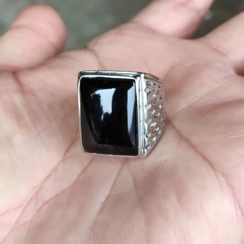Jual CINCIN NATURAL BATU AKIK KECUBUNG API AKA YAMAN WULUNG SQUARE ...