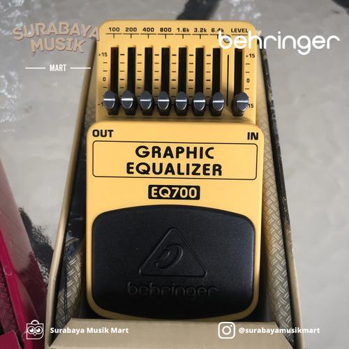 Jual Behringer EQ700, 7-band EQ Pedal for Electric and Acoustic Guitar ...