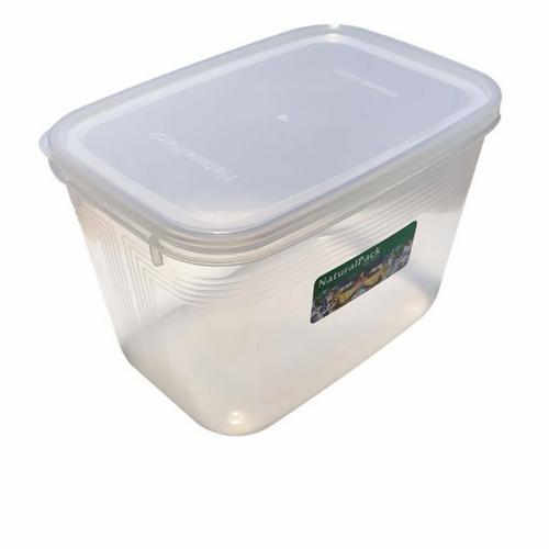 Jual Box/ Kotak Makan/ Natural Pack Komet Star 1800 ml Transparan Segi ...