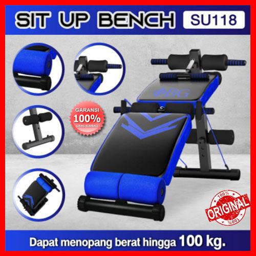 Jual Sit Up Bench Adjustable Murah Papan Alat Fitness Multifungsi ...