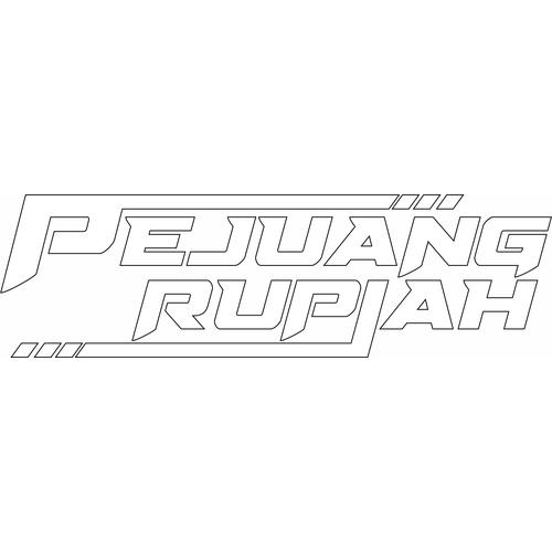 Jual Stiker cutting tulisan pejuang rupiah, sticker pejuang rupiah ...