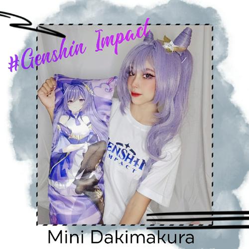 Jual Bantal Peluk DAKIMAKURA Mini Genshin Impact / Bisa Custom Design ...