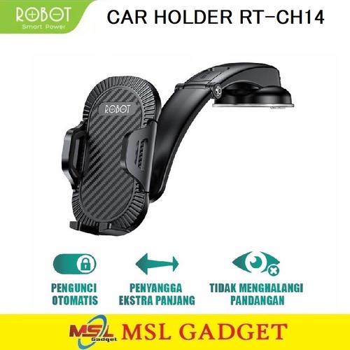 Jual Robot Car Holder Mobil Dashboard Automatic Lock Rotation RT-CH14 ...