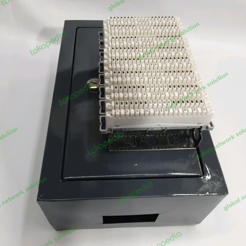 Jual box mdf telepon 80 pair lengkap lsa/ box telepon 80pair fullset ...