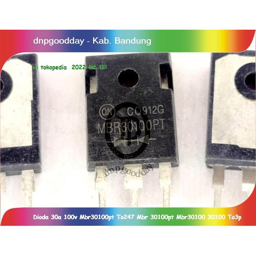 Jual Dioda 30a 100v Mbr30100pt To247 Mbr 30100pt Mbr30100 30100 To3p ...