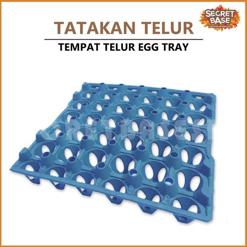 Promo TATAKAN TELOR - Tray Telur Plastik / Egg Tray Ayam Bebek - Biru ...