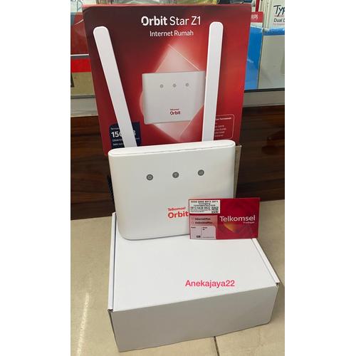 Jual Modem WiFi Telkomsel Orbit Star Z1 ZTE MF293N FREE 150GB FREE ...