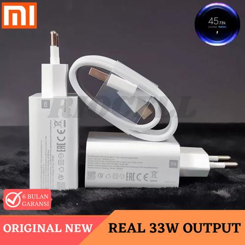 Jual POCO M4 PRO Turbo 33W Xiaomi Charger Adapter Quick Charger ...
