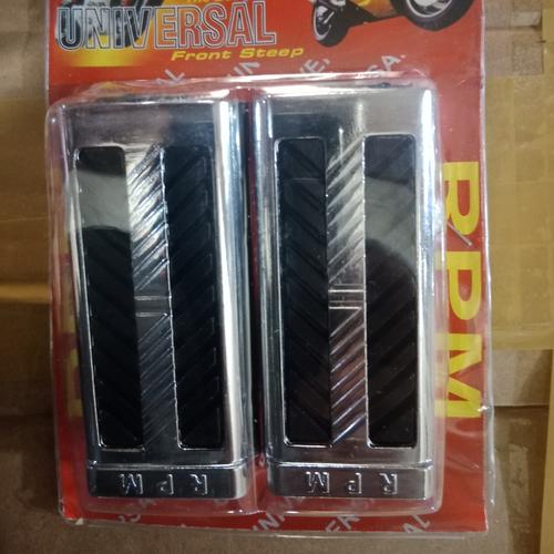 Jual Foot Step Depan Motor Bebek Bahan Besi dan Karet Variasi Universal ...