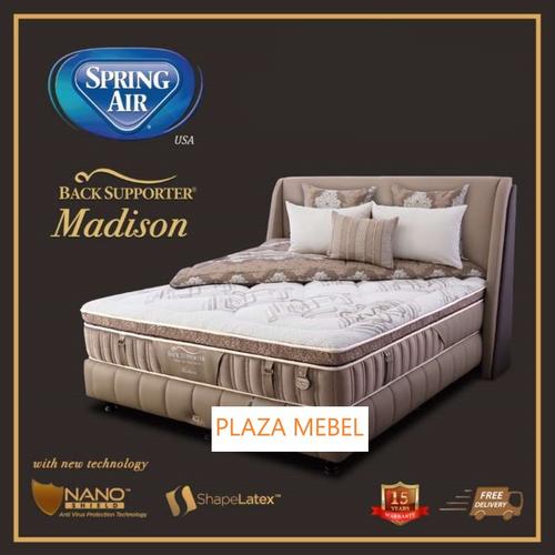 Jual Kasur SPRING AIR Madison USA 160 - 180 - 200 Latex (Matras Only ...