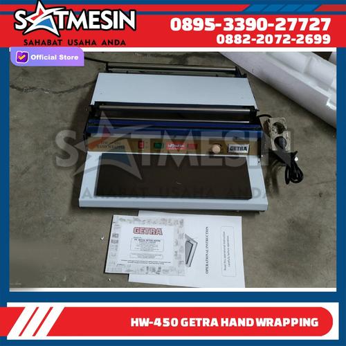 Promo Hand Wrapping Machine / Mesin Pembungkus Makanan HW-450 Getra ...