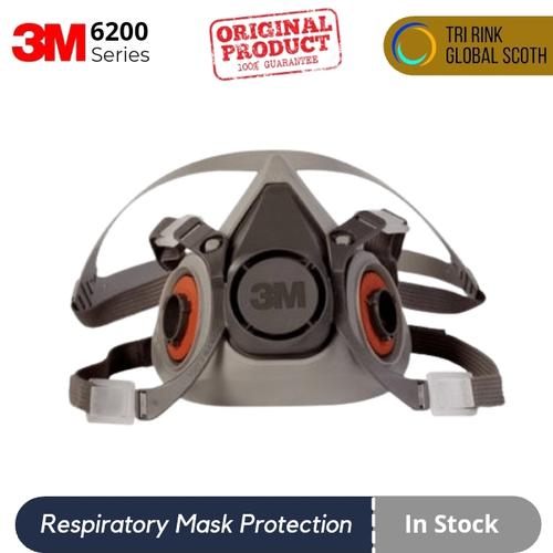 Jual 3M Half Facepiece Reusable Respirator 6200/07025 Series - Kab ...