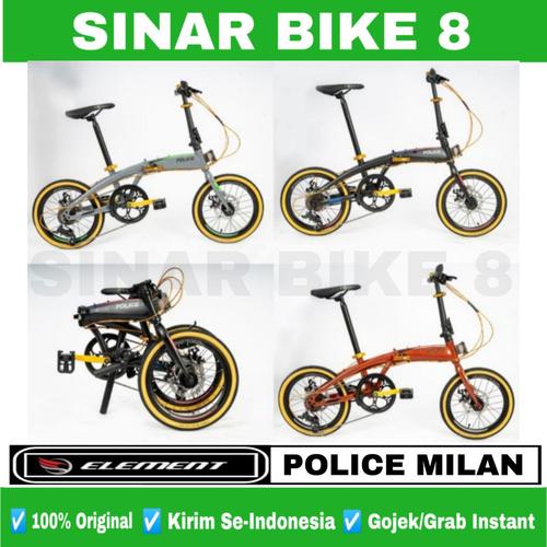 Jual Sepeda Lipat ELEMENT POLICE MILAN Ukuran 16 20 Inch 8 Speed ...