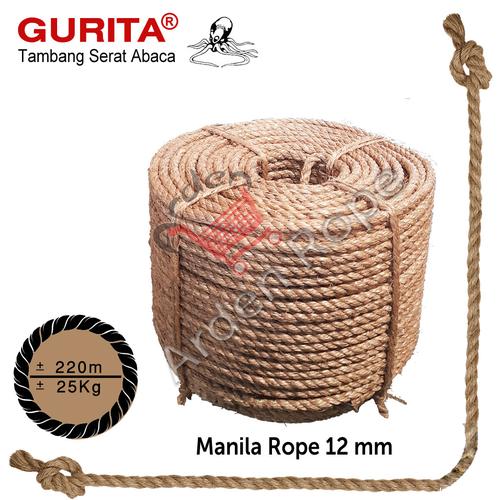 Jual Tali Manila - Tali Serat Abaca - Tambang Gurita - Gurita Rope 12 ...