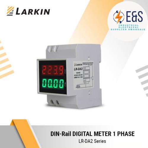 Jual Digital Din Rail Meter Volt Amper Multi dinRail LED LR-DA2 LARKIN ...