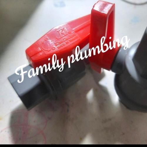 Jual BALL VALVE STOP KRAN KERAN GATE ENGKOL PVC 4" INCH TAIWAN CM KDJ ...