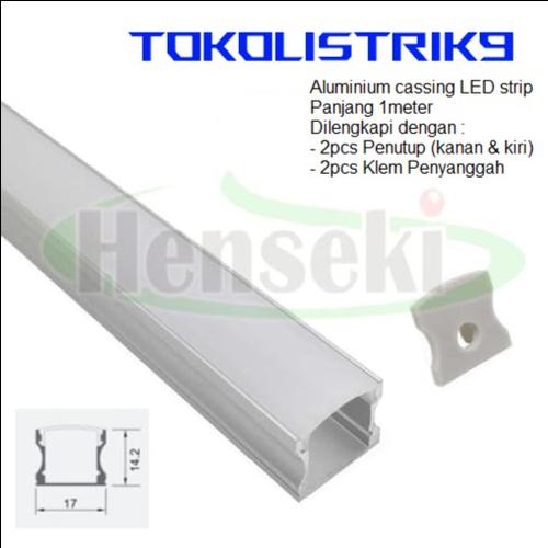Jual Housing LED Strip Aluminium/Casing LED Strip Aluminium Model U ...