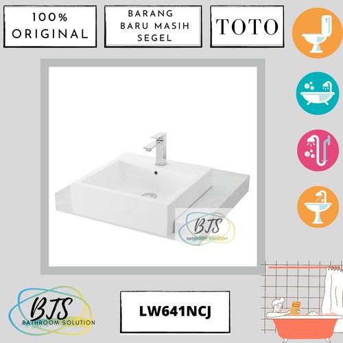 Jual Wastafel TOTO LW641NCJ / LW 641 NCJ / LW641NCJW/F - FULL SET ...