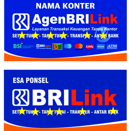 Jual STIKER VINYL NEON BOX BRILINK MODEL 6 - 60X45CM - Kota Tangerang ...