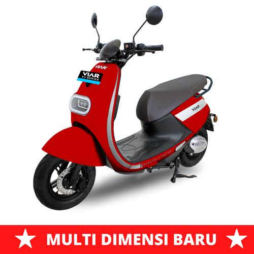 Jual Viar New Q1 Long Seat Motor Listrik - Putih, jakarta - Kab ...