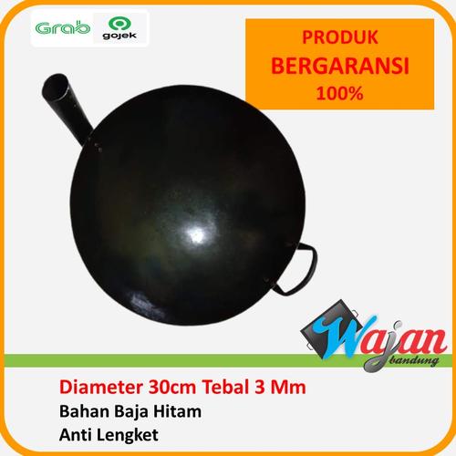 Jual Wajan Katel Mie Nasi goreng Tek tek Seafood 30cm tebel 3 mili ...