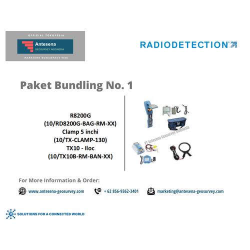 Jual Radiodetection RD8200G Utility Locator Paket Bundling Deteksi ...