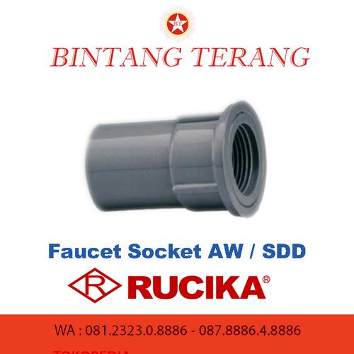 Jual Sock Drat Dalam - SDD - Faucet Socket PVC AW Rucika 2" - Kota ...