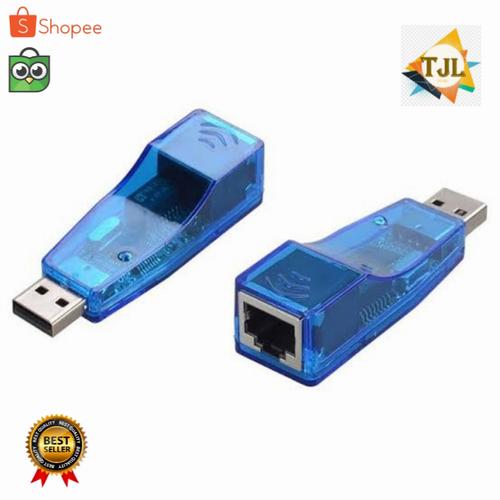 Jual USB LAN Adapter Converter Usb Ethernet ADAPTER BIRU 2.0 Lan USB ...