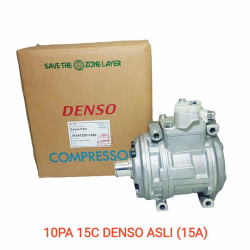 Jual KOMPRESOR AC 10PA 15C / COMPRESOR 15A PROTON 10 PA ASLI DENSO ...