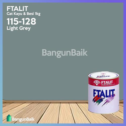 Jual Kansai FTALIT 128 Light Grey 1kg / Cat Kayu dan Besi FTALIT 115 ...