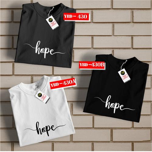 Jual T Shirt/Kaos Rohani Kristen Katolik- HOPE - Merah Maroon, M - Kab ...