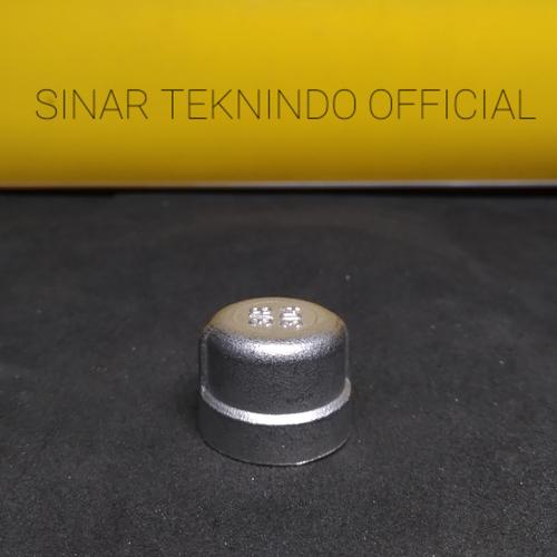 Jual CAP / DOOP DRAT STAINLESS STEEL 304 (CF8) #150 3/8 INCH" - Jakarta ...