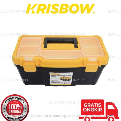 Jual PLASTIC TOOLBOX 40X21X20CM LRPTB4 KRISBOW 10207948 - Jakarta Barat ...