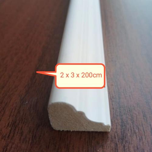 Jual profil kayu dinding 2x3 cm/Lis Profil Kayu Wall/lis wall moulding ...
