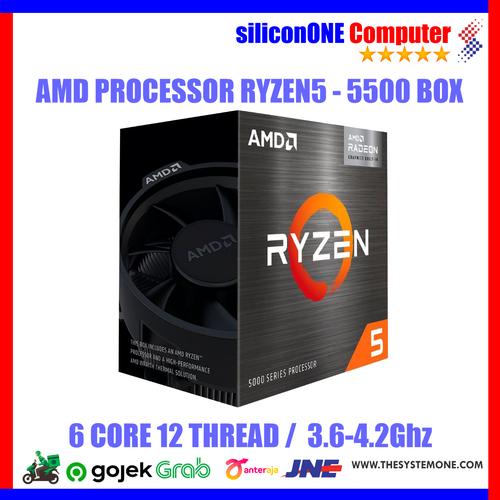 Jual AMD Processor RYZEN 5 - 5500 BOX RYZEN5 - Kota Bandung - silicon ...