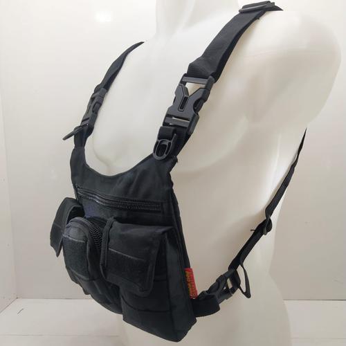 Jual Chest Bag Rompi/ Tas dada/ Tas rompi - Hitam - Kota Pontianak ...