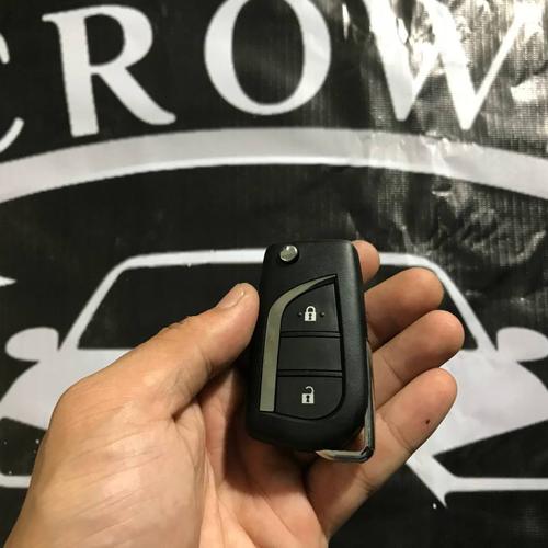 Jual Remote Kunci Lipat Flip Key Toyota Fortuner Innova Reborn Original ...