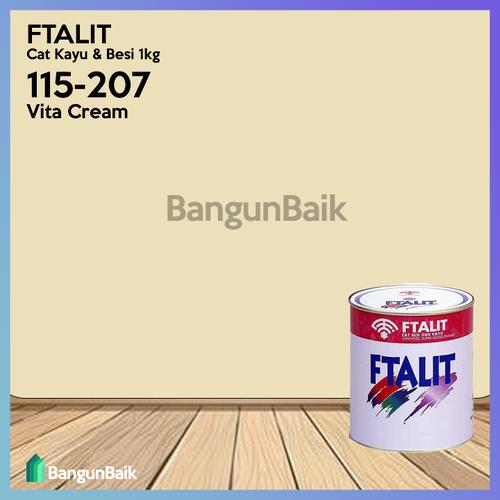 Jual Kansai FTALIT 207 Vita Cream 1kg / Cat Kayu dan Besi FTALIT 115 ...