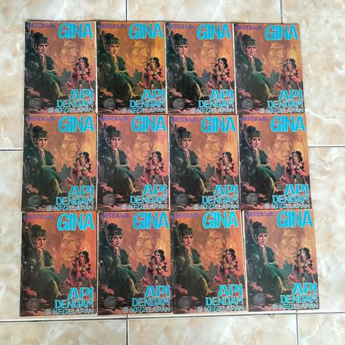 Jual Komik Gina Api Dendam di Kegelapan, karya Gerdi WK - Kota ...
