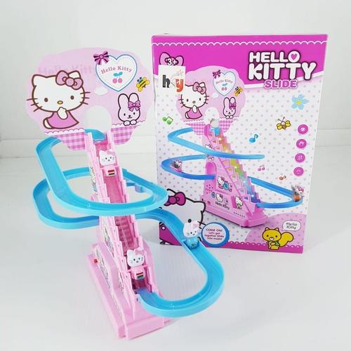Jual Mainan Anak Music Track Hello Kitty Seluncur Slider Tangga Hello ...