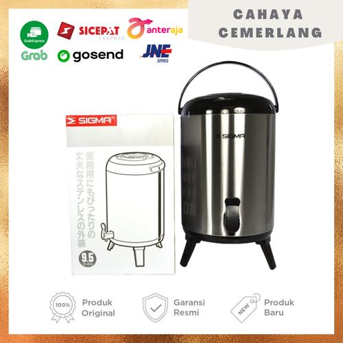 Jual NEW Sigma Termos Water Bursa Dapur Termos Air Panas-Dingin 9,5L ...