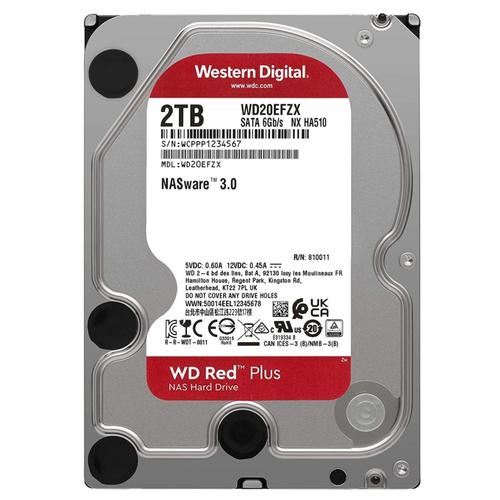 Jual HARD DISK HDD INTERNAL WDC RED PLUS 2TB WD20EFZX - Jakarta Pusat ...