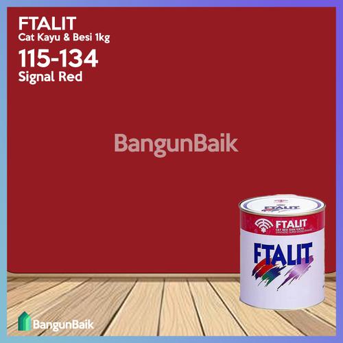 Jual Kansai FTALIT 134 Signal Red 1kg / Cat Kayu dan Besi FTALIT 115 ...