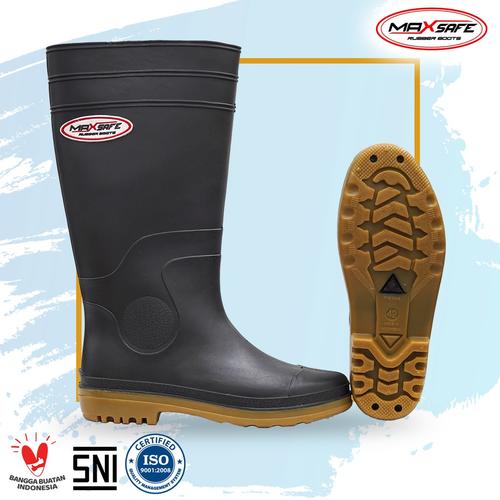 Jual Sepatu Boot SNI Termurah Max Safe 8808 Hitam Pentil - 38 - Kota ...