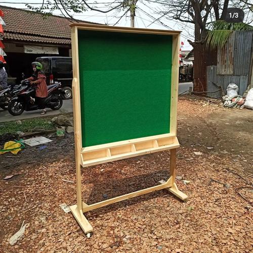 Jual Mading sekolahan dari kayu jati Belanda ukuran 120x120 T.200cm ...