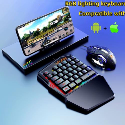 Jual Paket Lengkap Mini Keybord Mause Aksesoris Gaming RGB Led Original ...