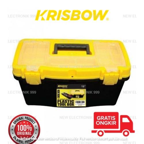 Jual TOOL BOX 40.5X20.5X18CM PLASTIC KRISBOW KW0103983 - Jakarta Barat ...