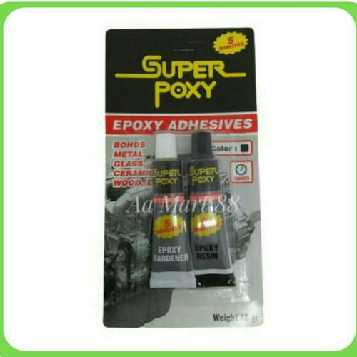 Jual Lem Besi Campur/Plastic Steel/Stil Epoxy 5 Menit Super Poxy (48gr ...